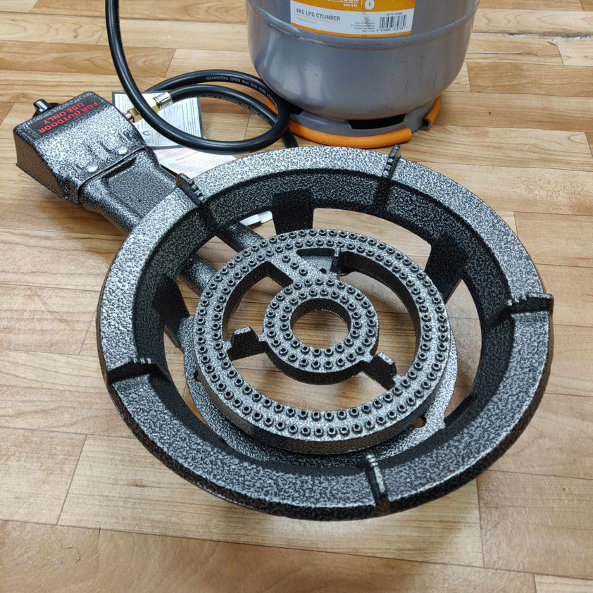 Two ring burner gas cooker – Supermenu